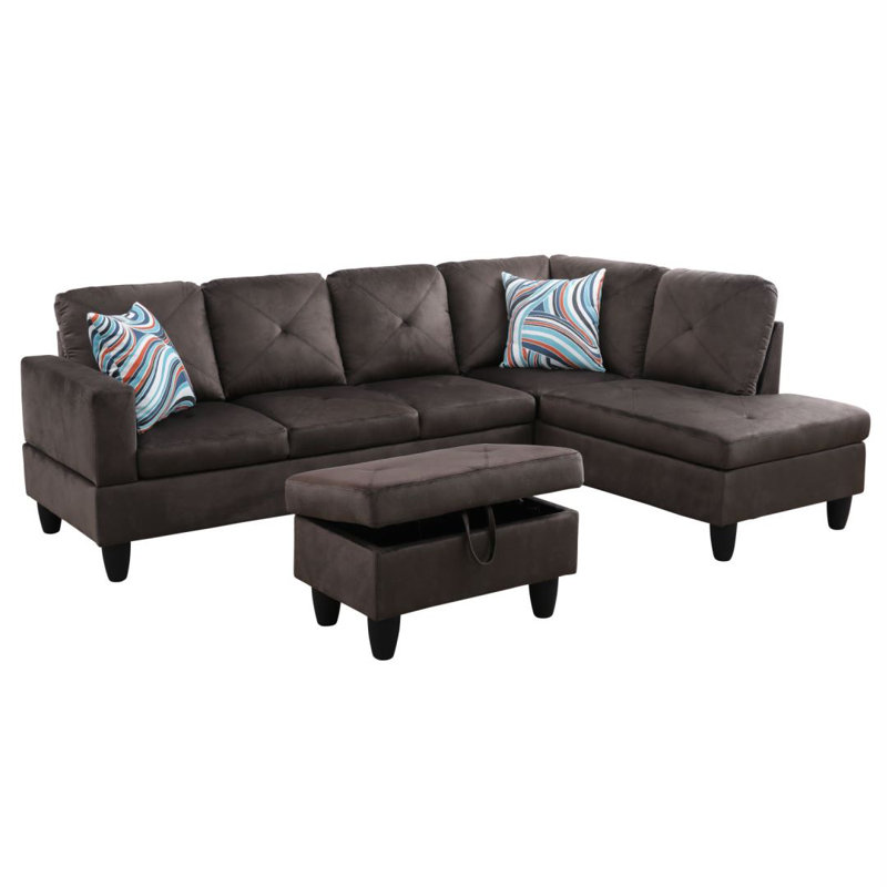 Gotham 3 piece sectional store